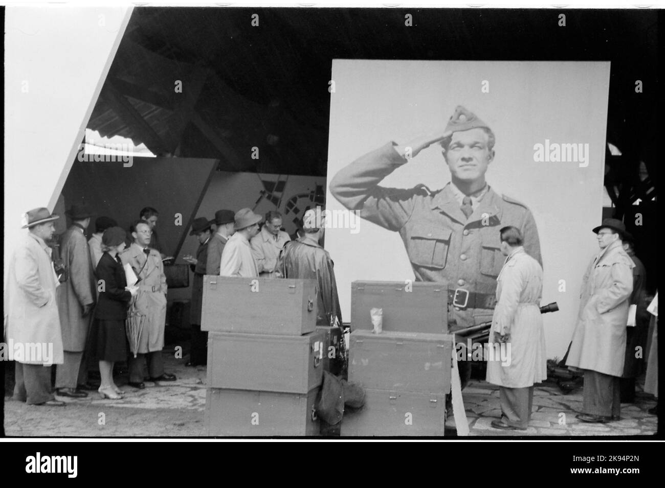 Men visiting the fair Stock Photo - Alamy