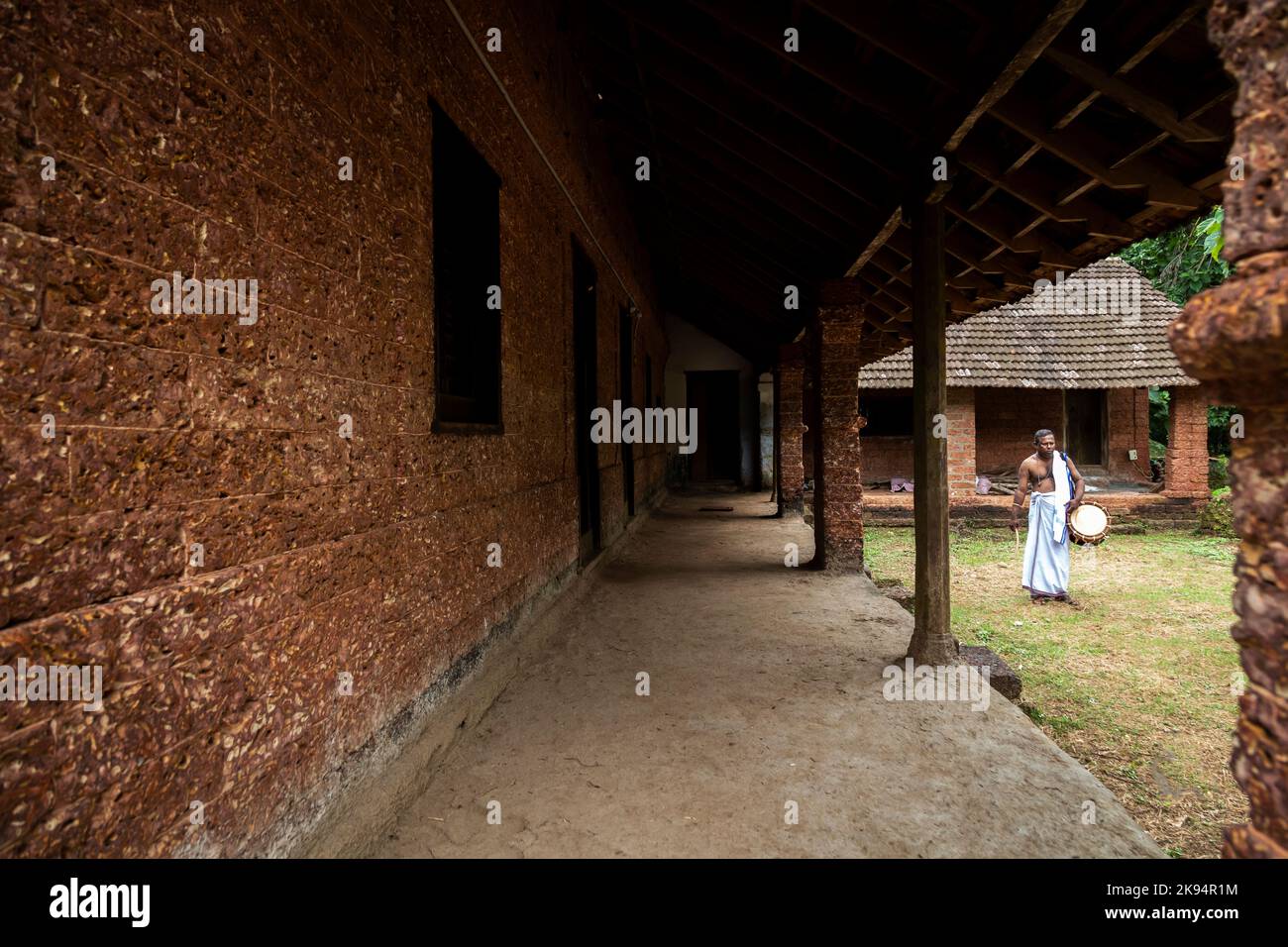 Big traditional houses from Kerala Stock Photo - Alamy