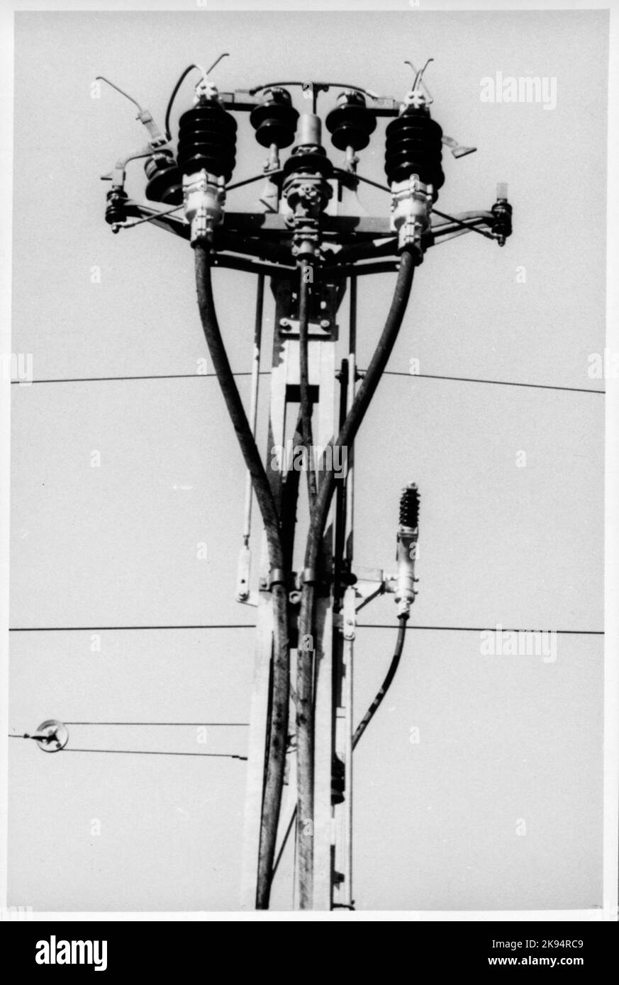 Contact management post in Stäket. On the route between Stäket and ...