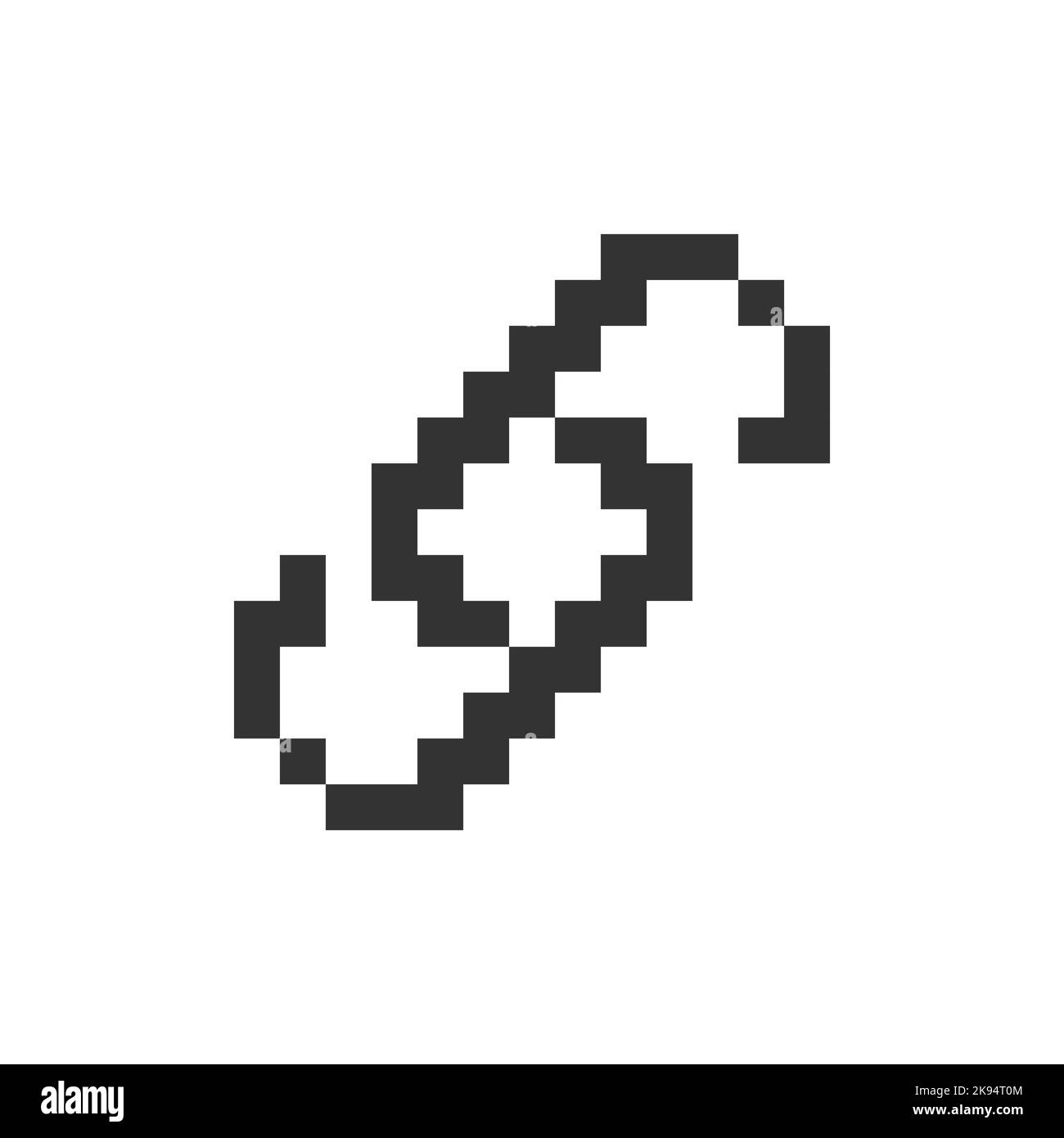 Resources and links pixelated ui icon Stock Vector Image & Art - Alamy