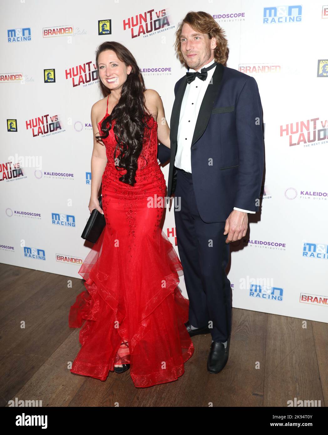 Freddie Hunt and Charlotte Fantelli attend the World Premiere of Hunt ...