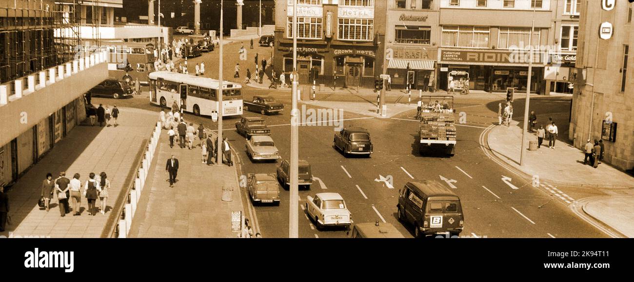 Vintage Liverpool, Parker street, St Johns precint shopping area with ...