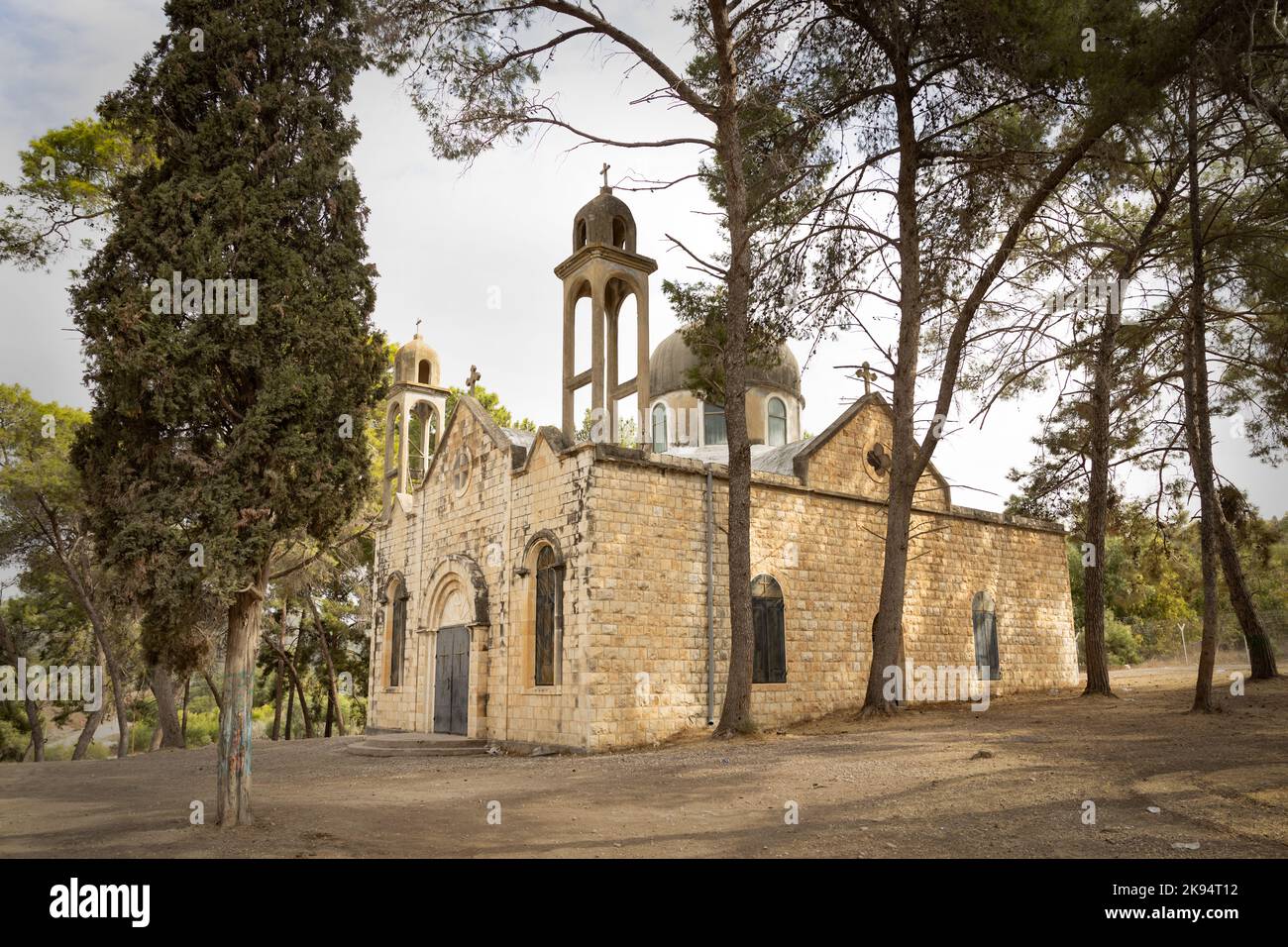 St. James's Greek Melkite Catholic church, Galilee, Israel Stock Photo ...