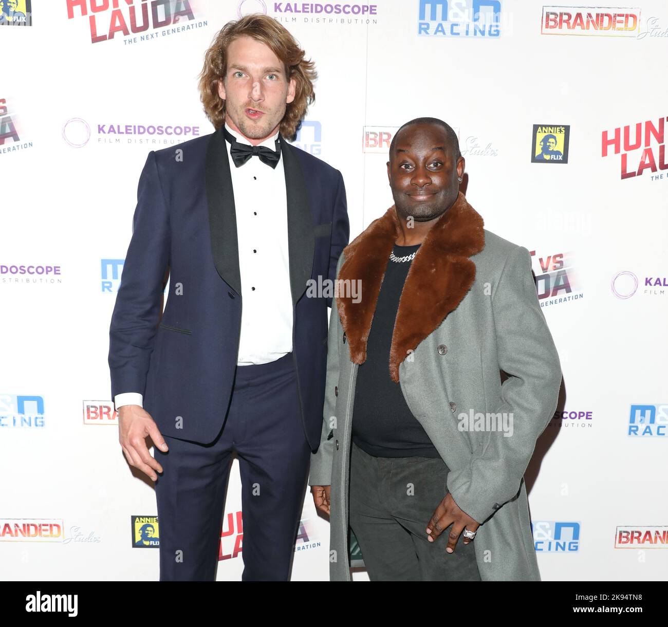 Freddie Hunt attends the World Premiere of Hunt vs Lauda: The Next ...