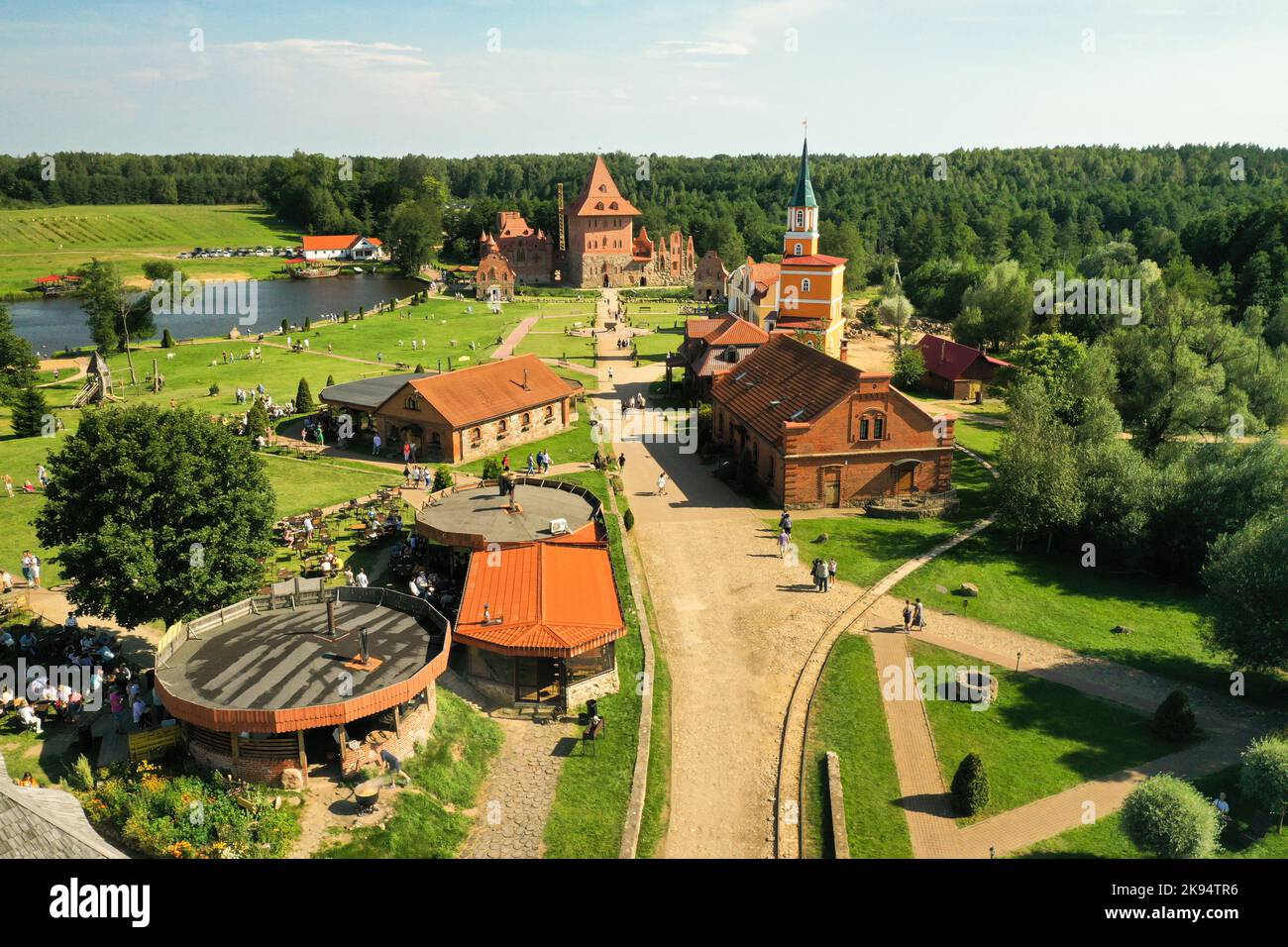 Park-museum of interactive history of Sulla in Belarus. Medieval ...