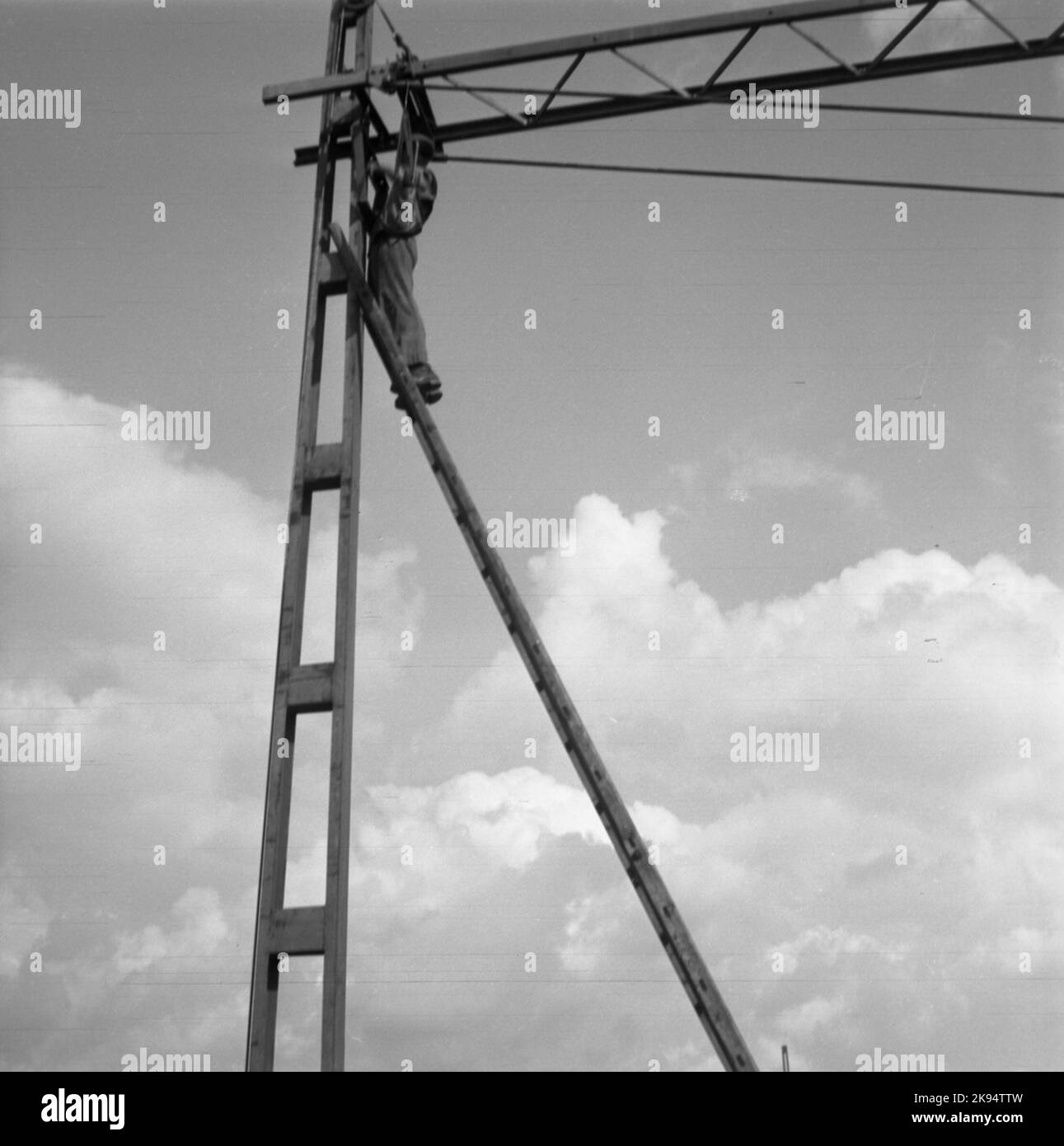 The electrification of the Hälsingborg - Hässleholm route. The wiring ...