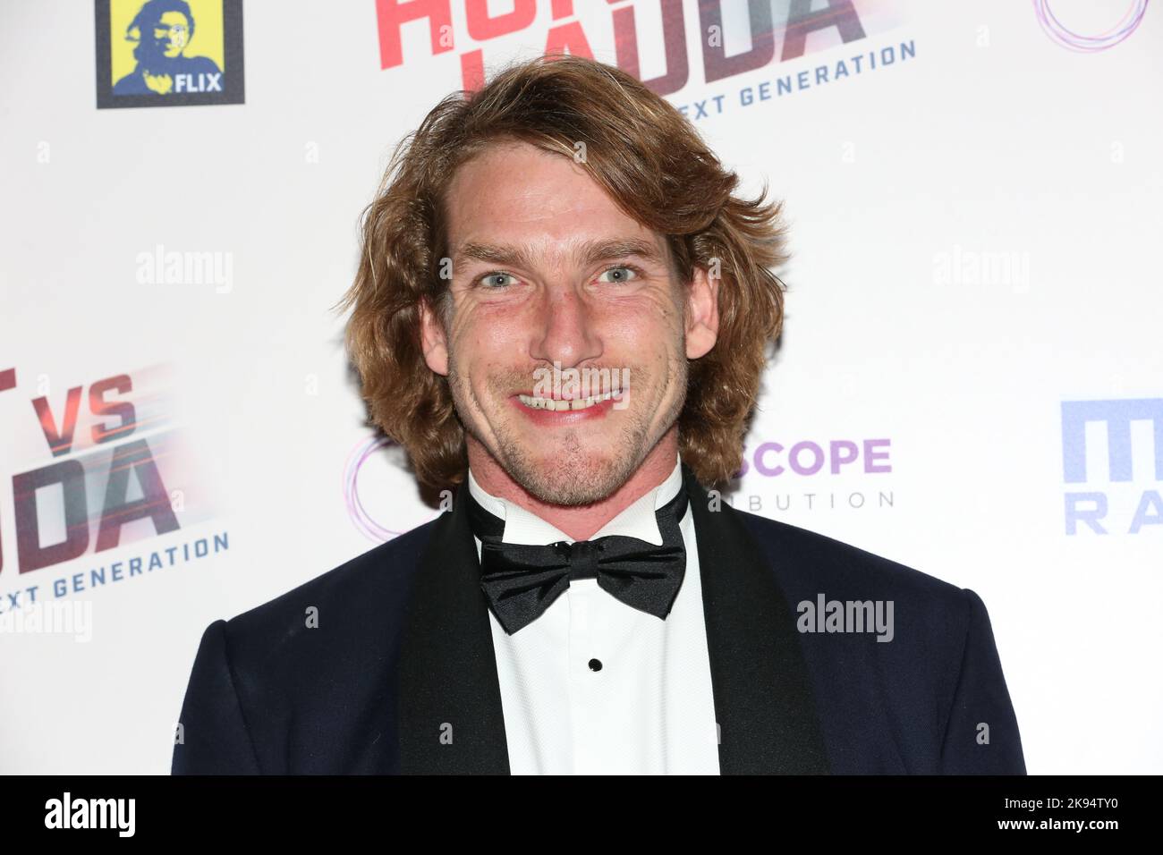 Freddie Hunt attends the World Premiere of Hunt vs Lauda: The Next ...