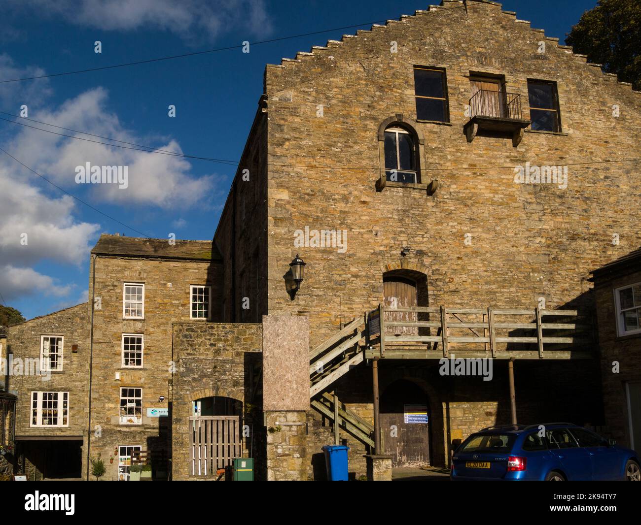 Yore Mill is a former 19thc watermill next to upper waterfall of ...