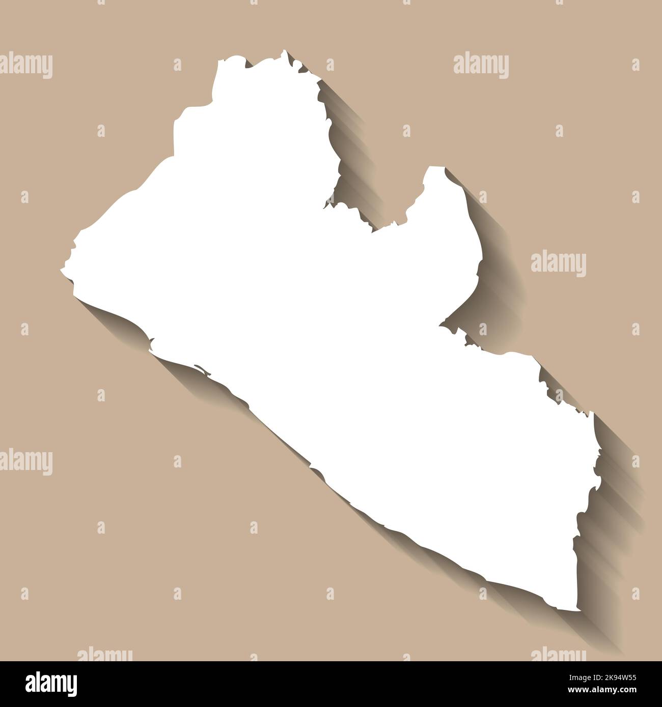 Liberia vector country map silhouette Stock Vector Image & Art - Alamy Liberia vector country map silhouette Stock Vector Image & Art - Alamy