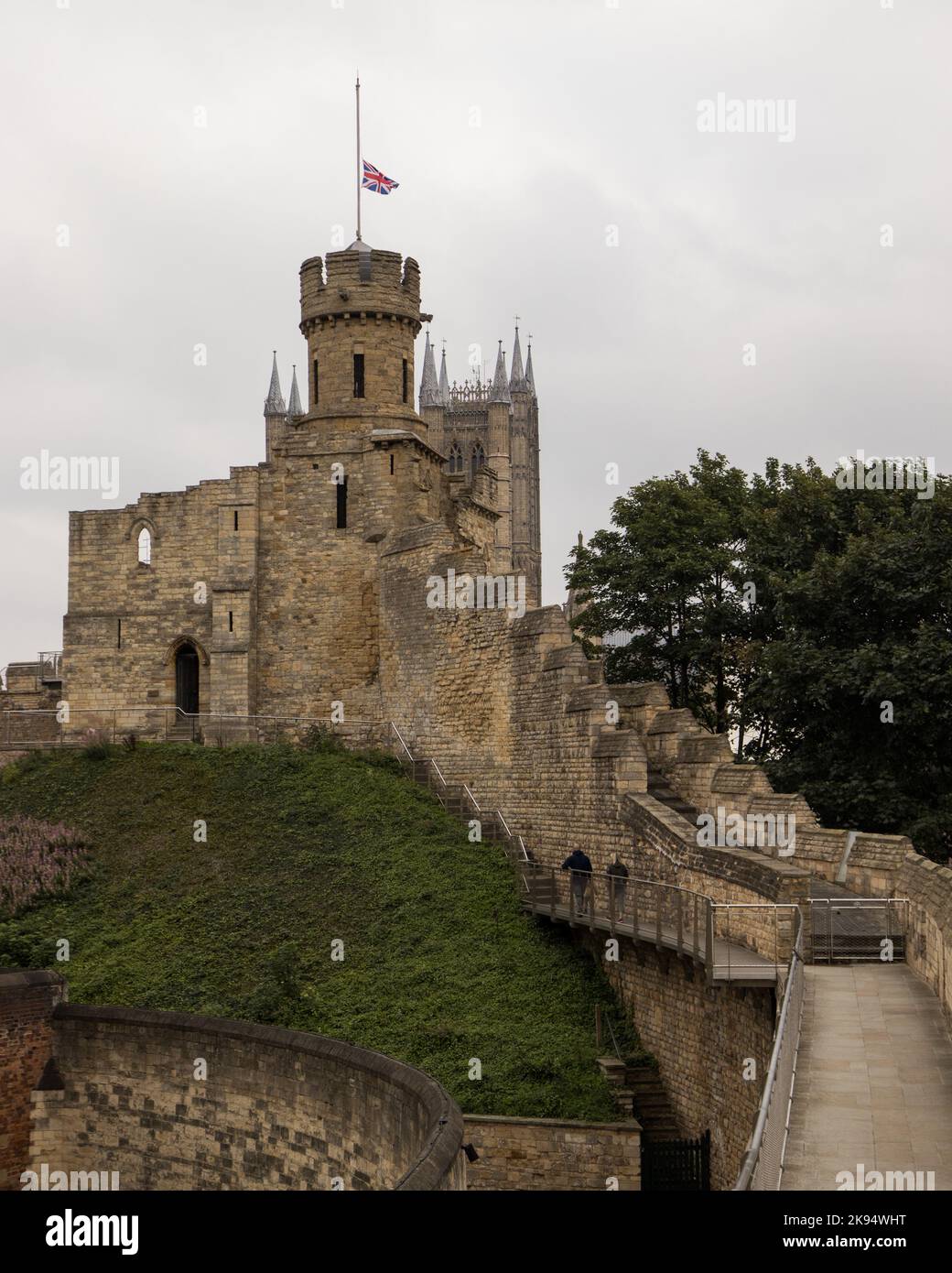 Lincoln Castle watchtower - September 2022 Stock Photo - Alamy
