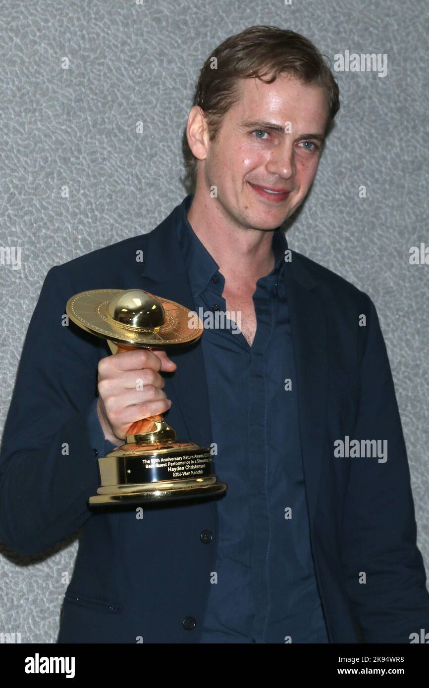 LOS ANGELES - OCT 25: Hayden Christensen at the 50th Saturn Awards ...