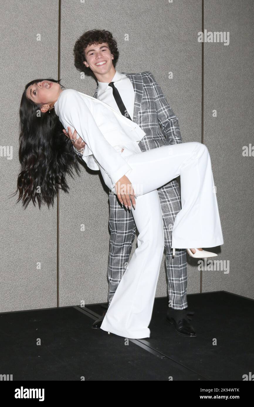 LOS ANGELES - OCT 25: Yvette Monreal, Zackary Arthur at the 50th Saturn ...