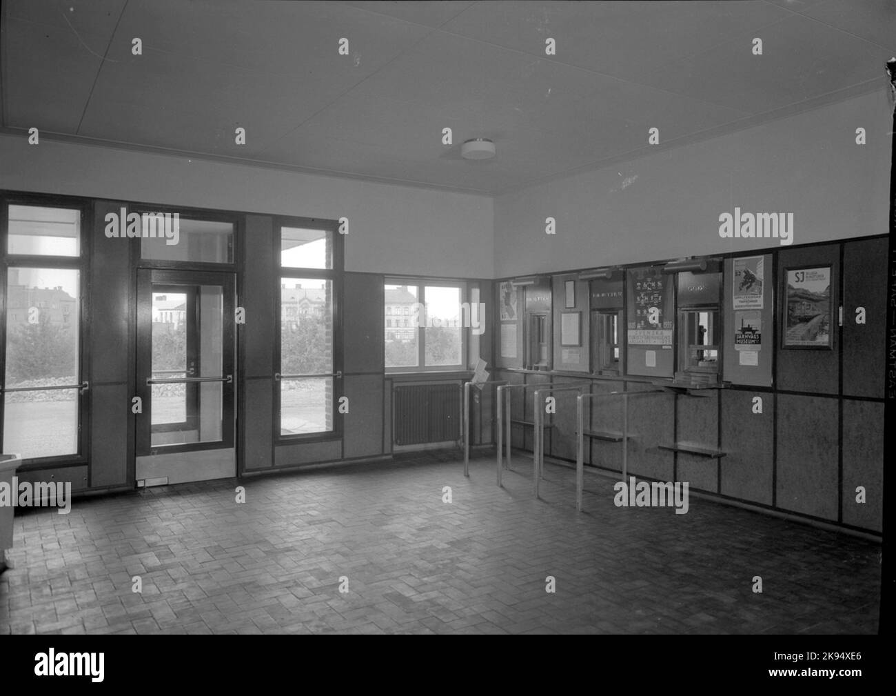 The ticket booths Stock Photo - Alamy