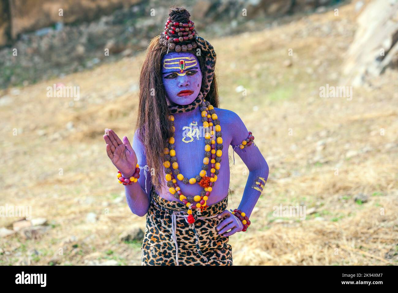 Sadhu child hi-res stock photography and images - Alamy
