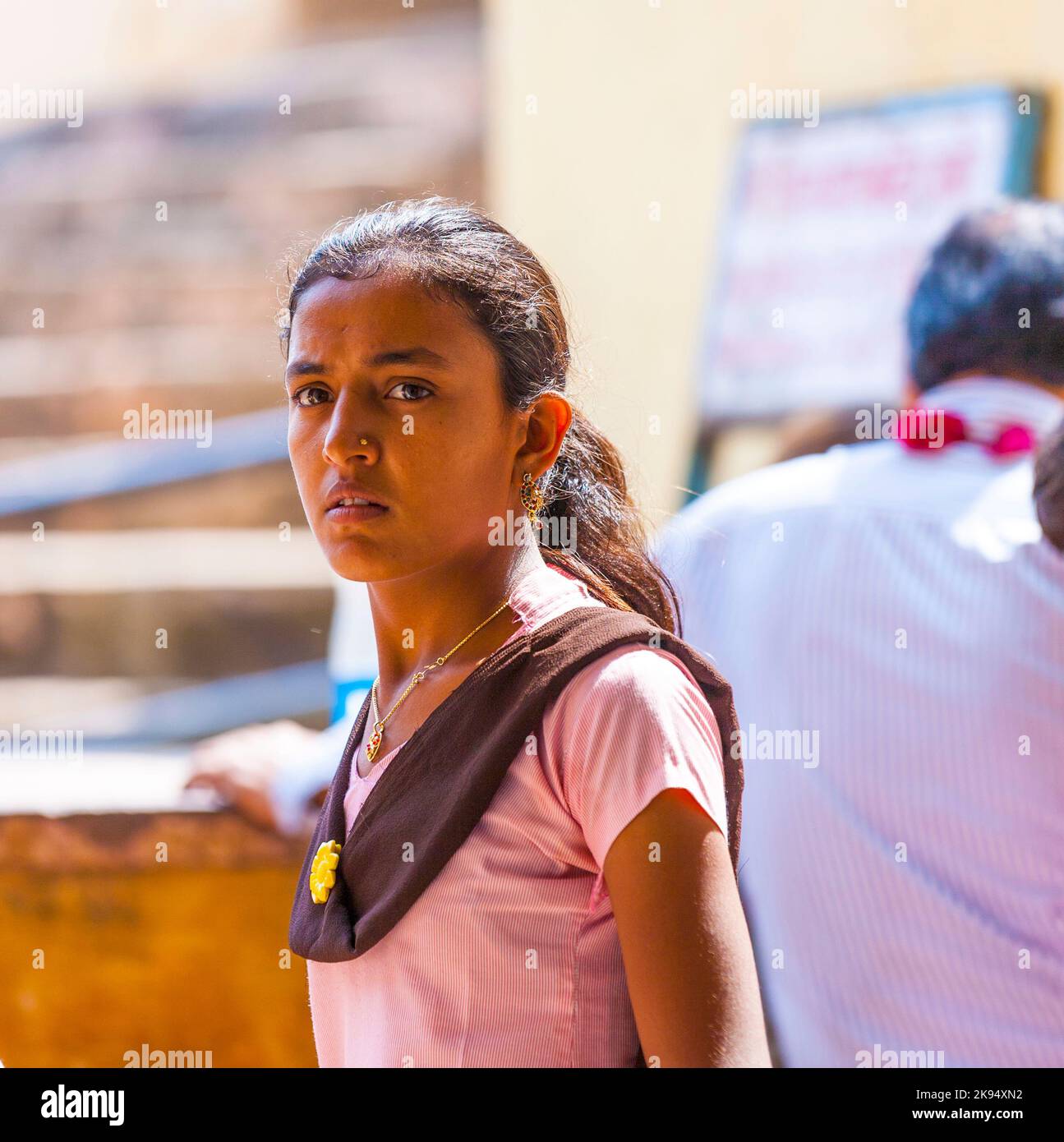 AMER, INDIA - OCT 19: indian women queue up for entrance to the yearly ...