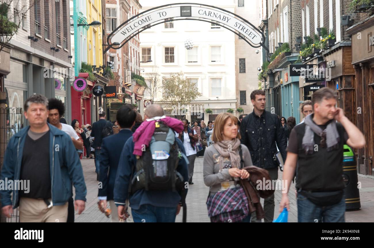 Carnaby Street, London, UK Stock Photo - Alamy