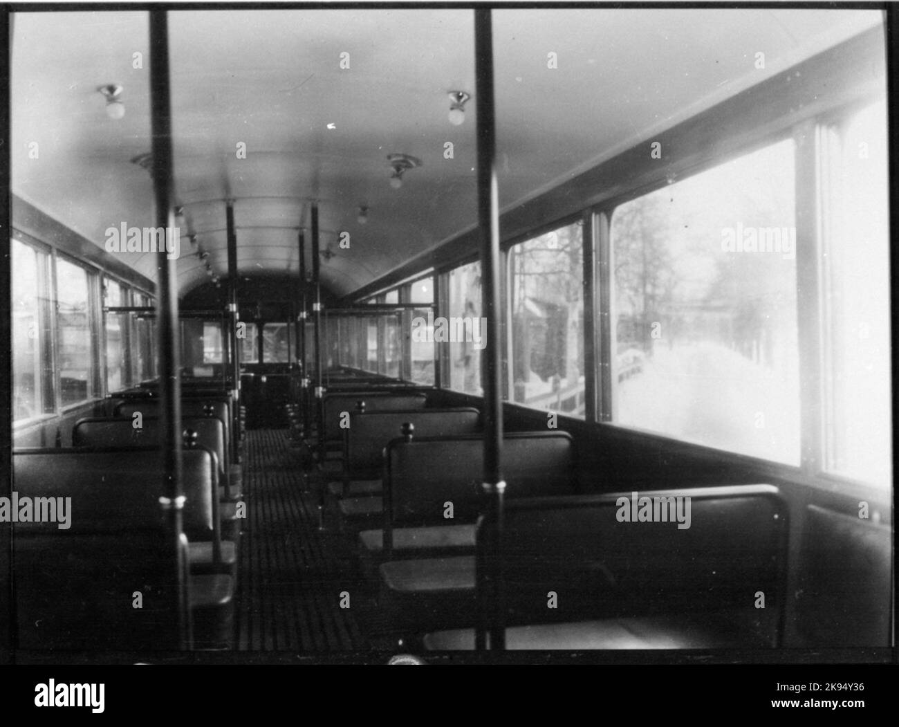 Interior of carriage Stock Photo - Alamy
