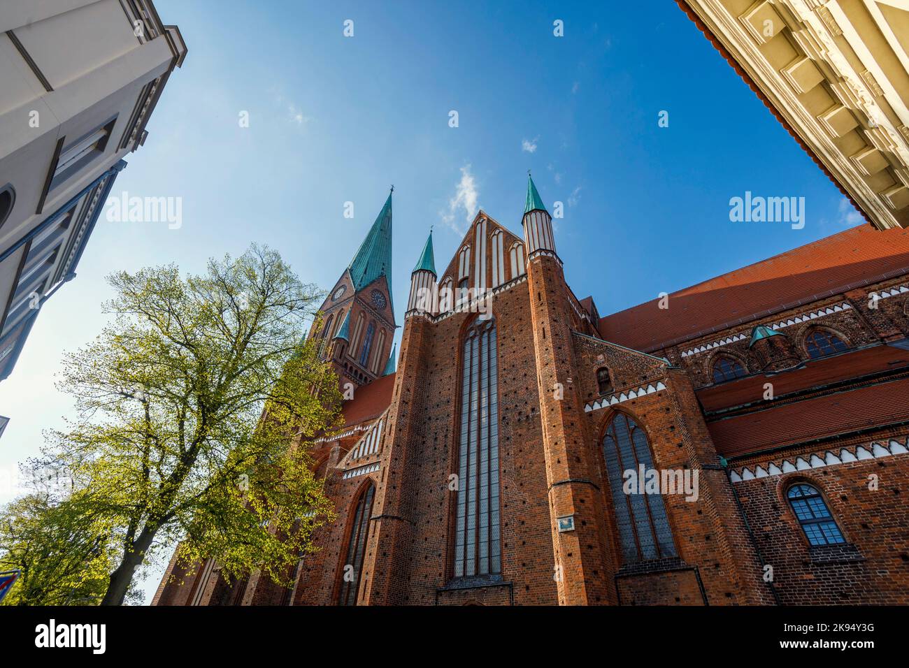 Schwerin Cathedral of St. Mary and St. John Stock Photo - Alamy