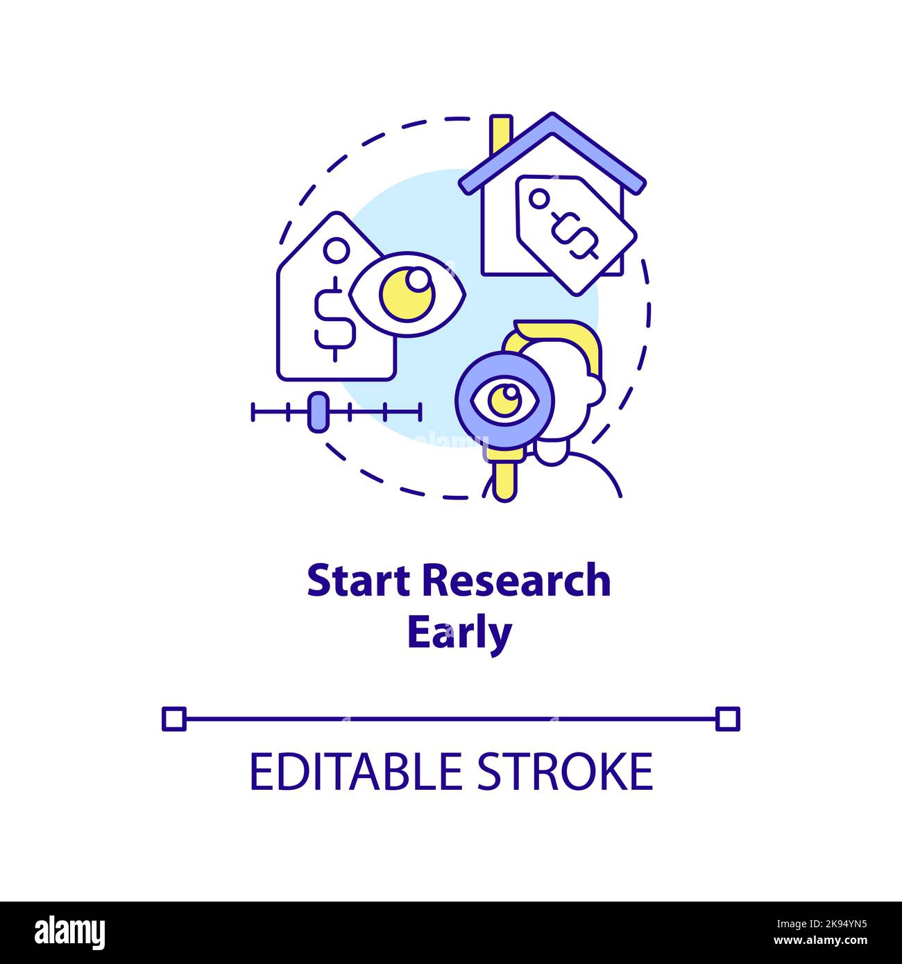 Start early Stock Vector Images - Alamy