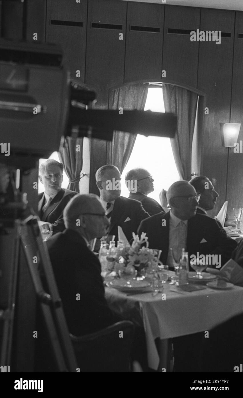 Inauguration of the "Bird Road Line" between Rodbyhavn, Lolland ...