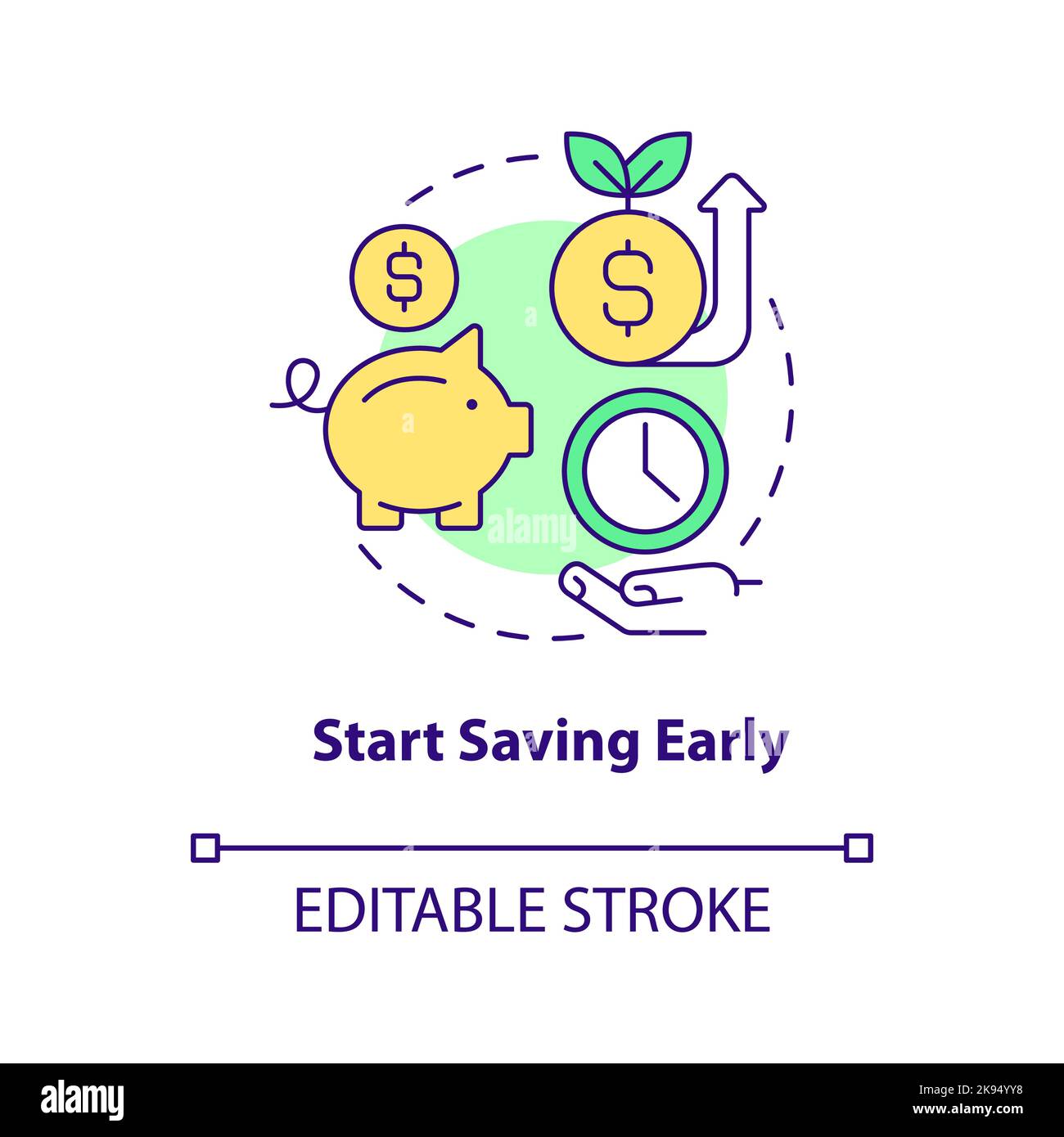 Start early Cut Out Stock Images & Pictures - Alamy