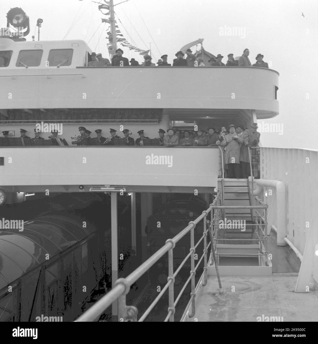 M/S "Trelleborg", inauguration tour Stock Photo - Alamy