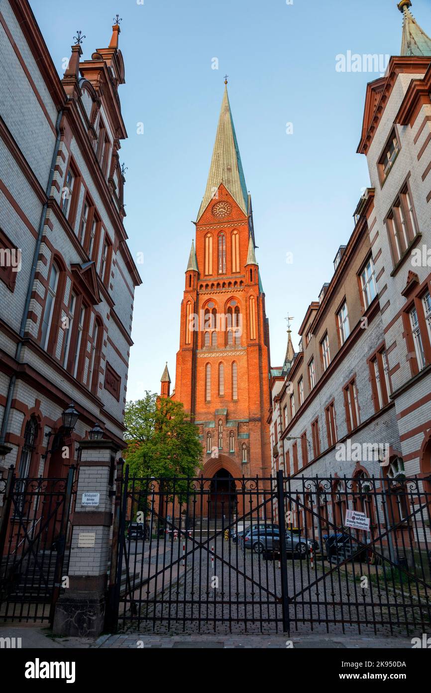 Schwerin Cathedral of St. Mary and St. John Stock Photo - Alamy