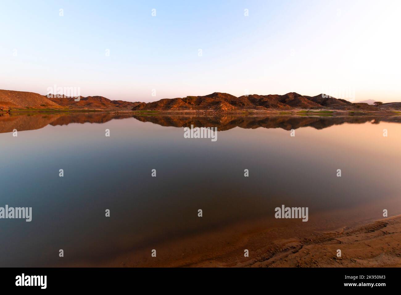 Wadi Buraq Dam from UAE Stock Photo - Alamy