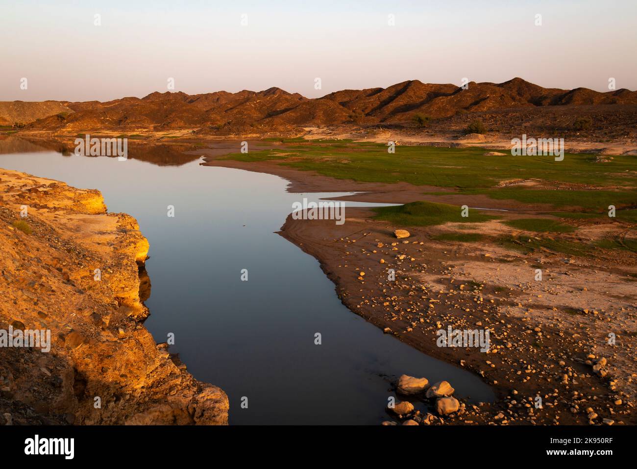 Wadi Buraq Dam from UAE Stock Photo - Alamy