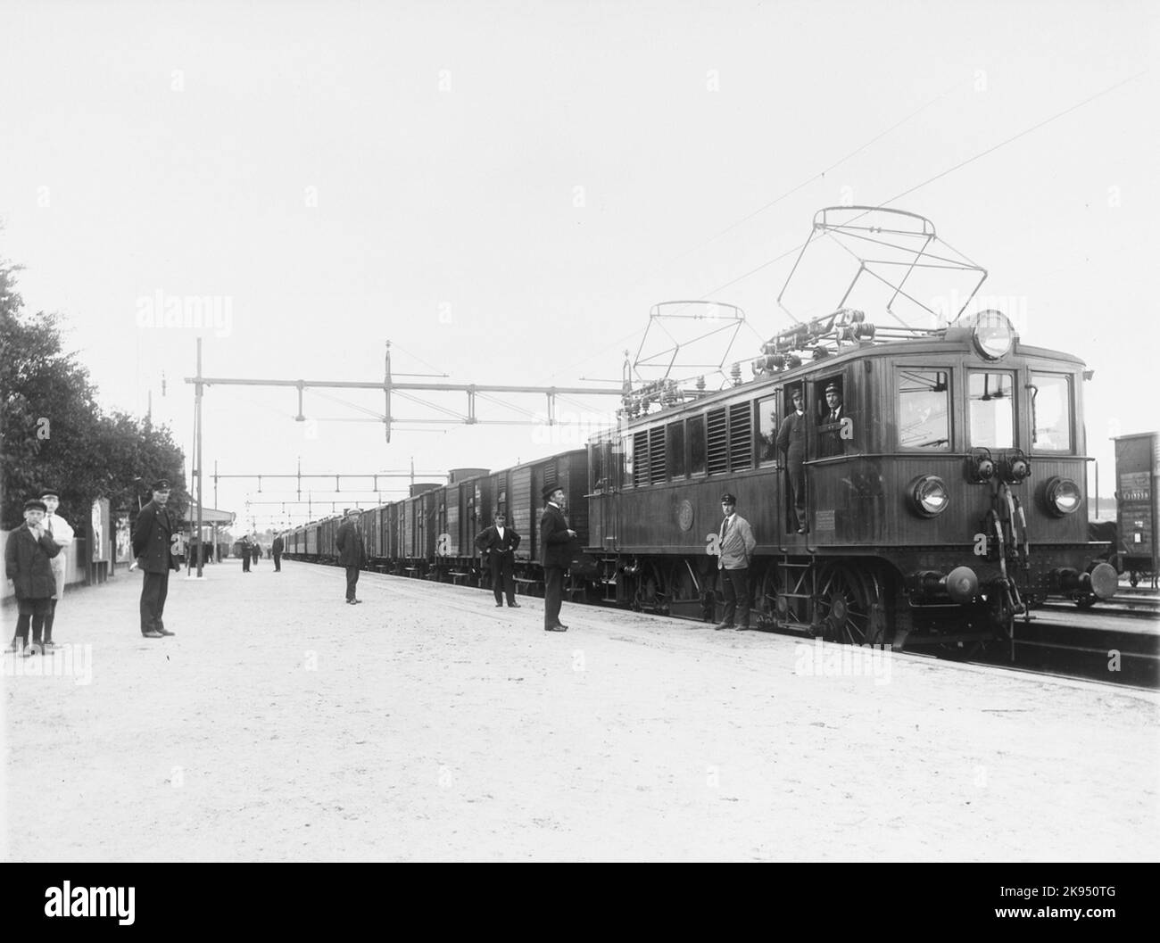 The State Railways, SJ OD 46 by train Stock Photo - Alamy
