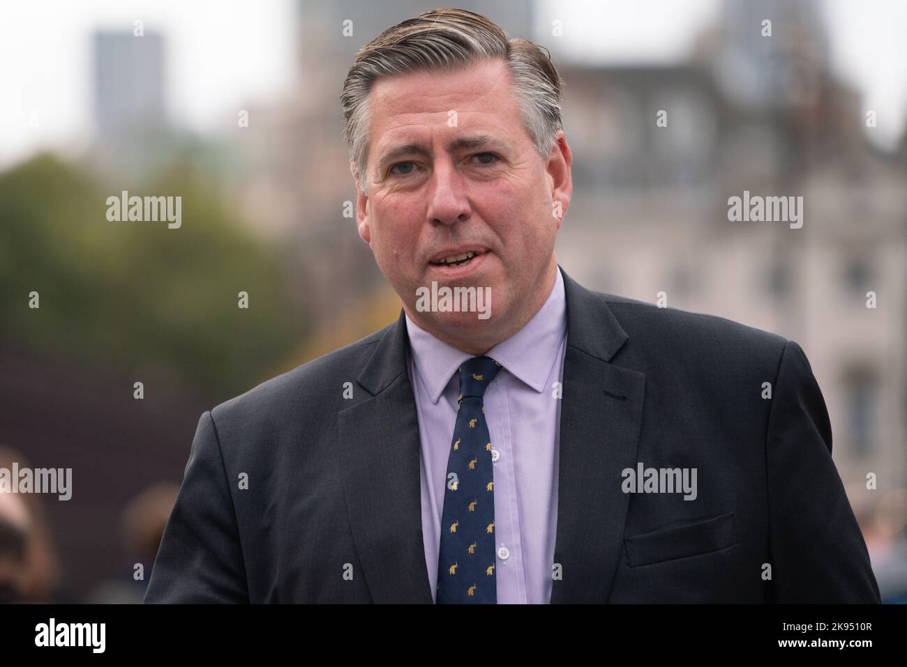 London UK. 26 October 2022 . Sir Graham Brady , chairman of the ...