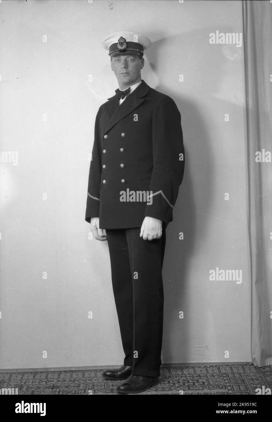 Station writer O. Ch. Carlberg Stock Photo - Alamy