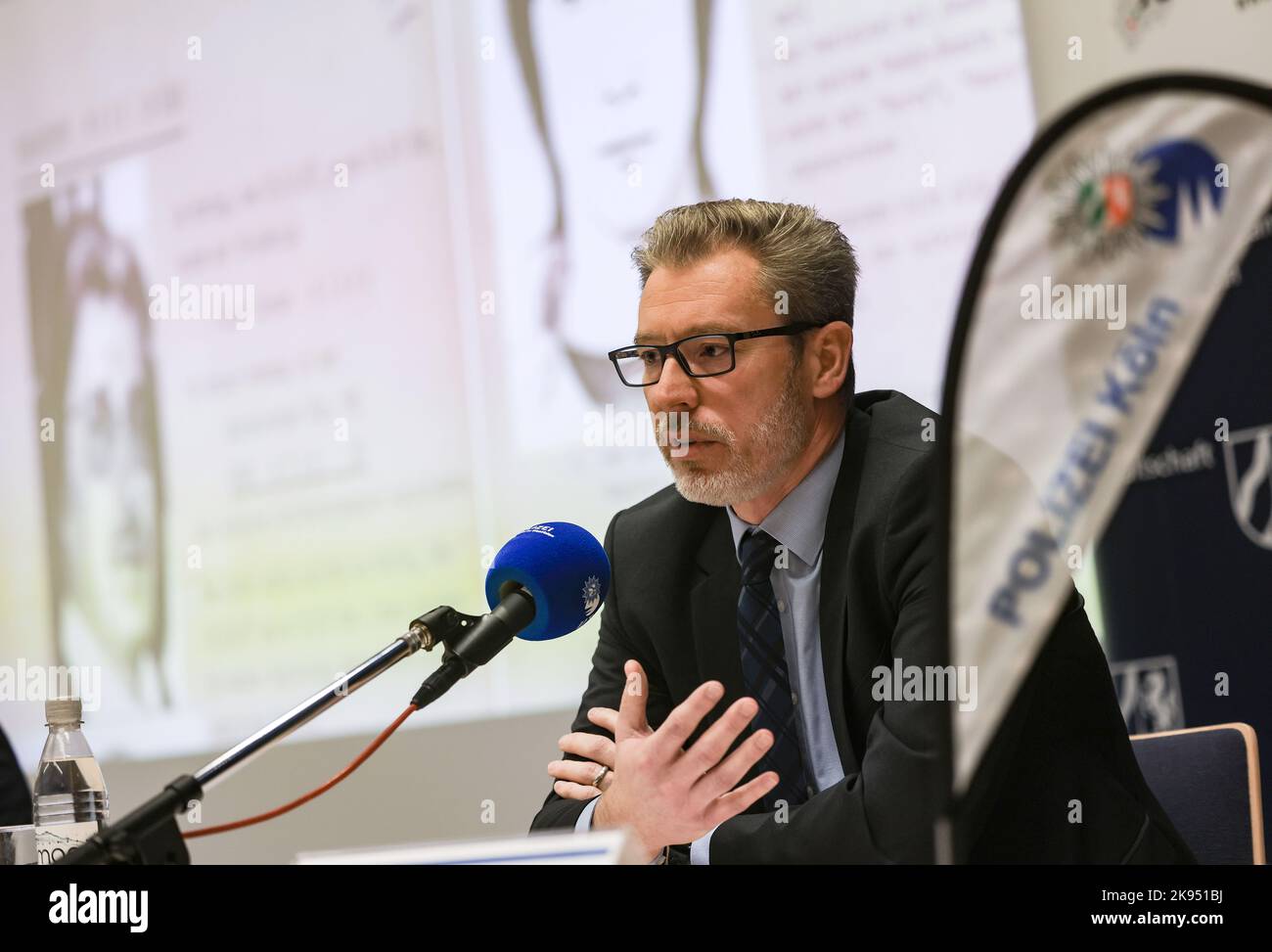 Cologne, Germany. 26th Oct, 2022. Bastian Blaut of the Cologne ...