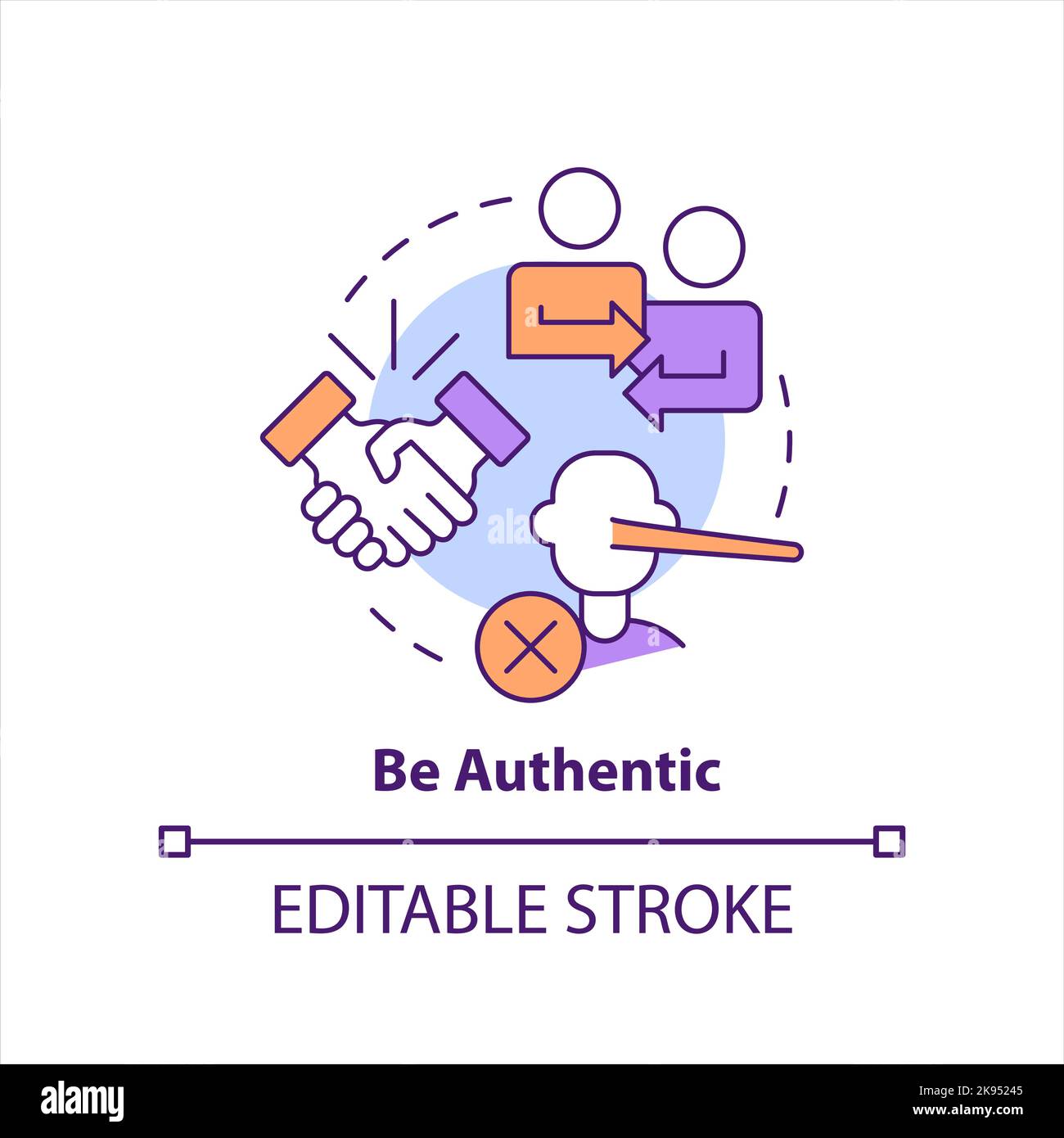 Mutual relation Stock Vector Images - Alamy