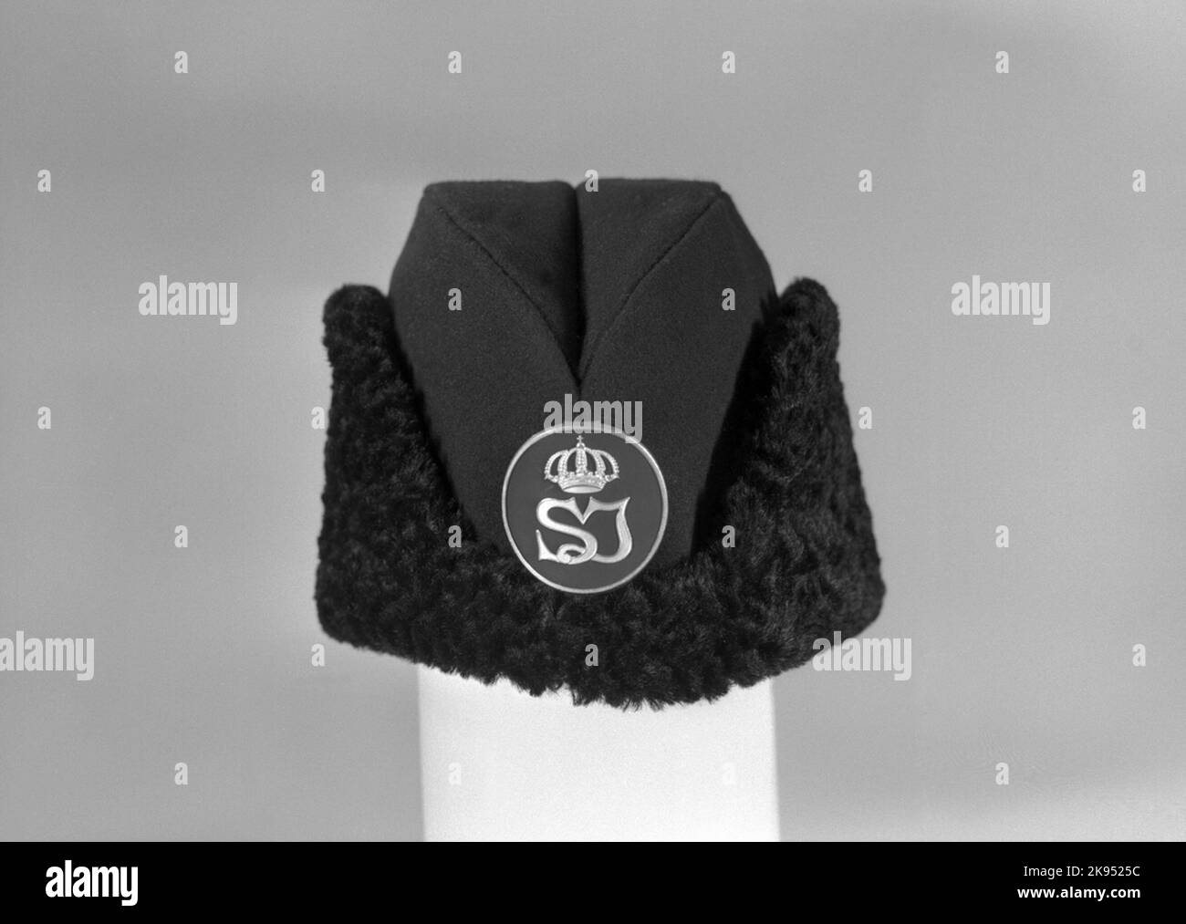 Uniform cap with SJ emblems Stock Photo - Alamy