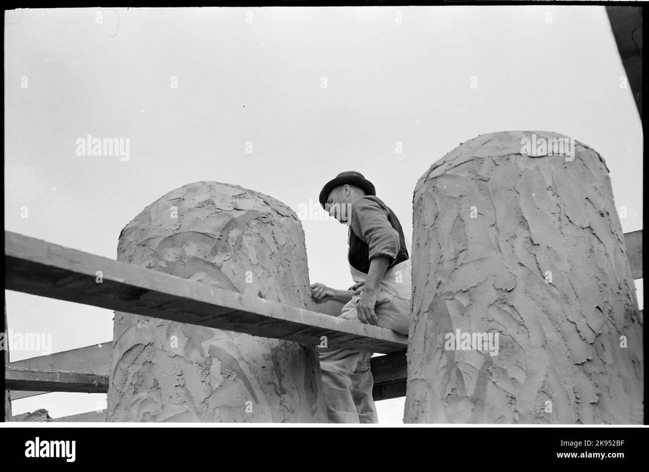 Heritage site construction Black and White Stock Photos & Images - Alamy