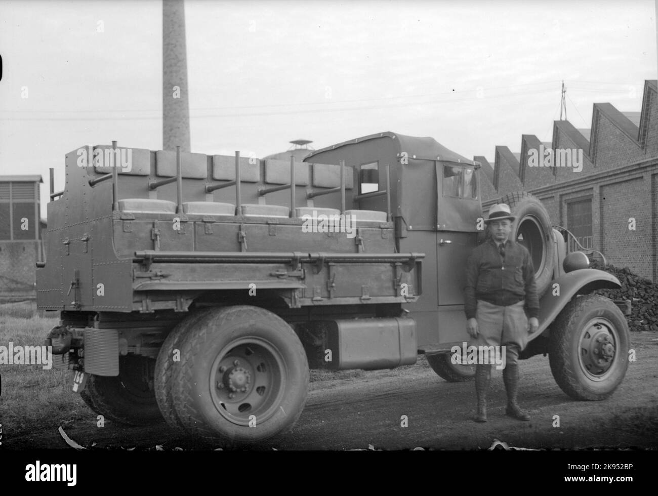 Tractor body type A mounted Stock Photo - Alamy
