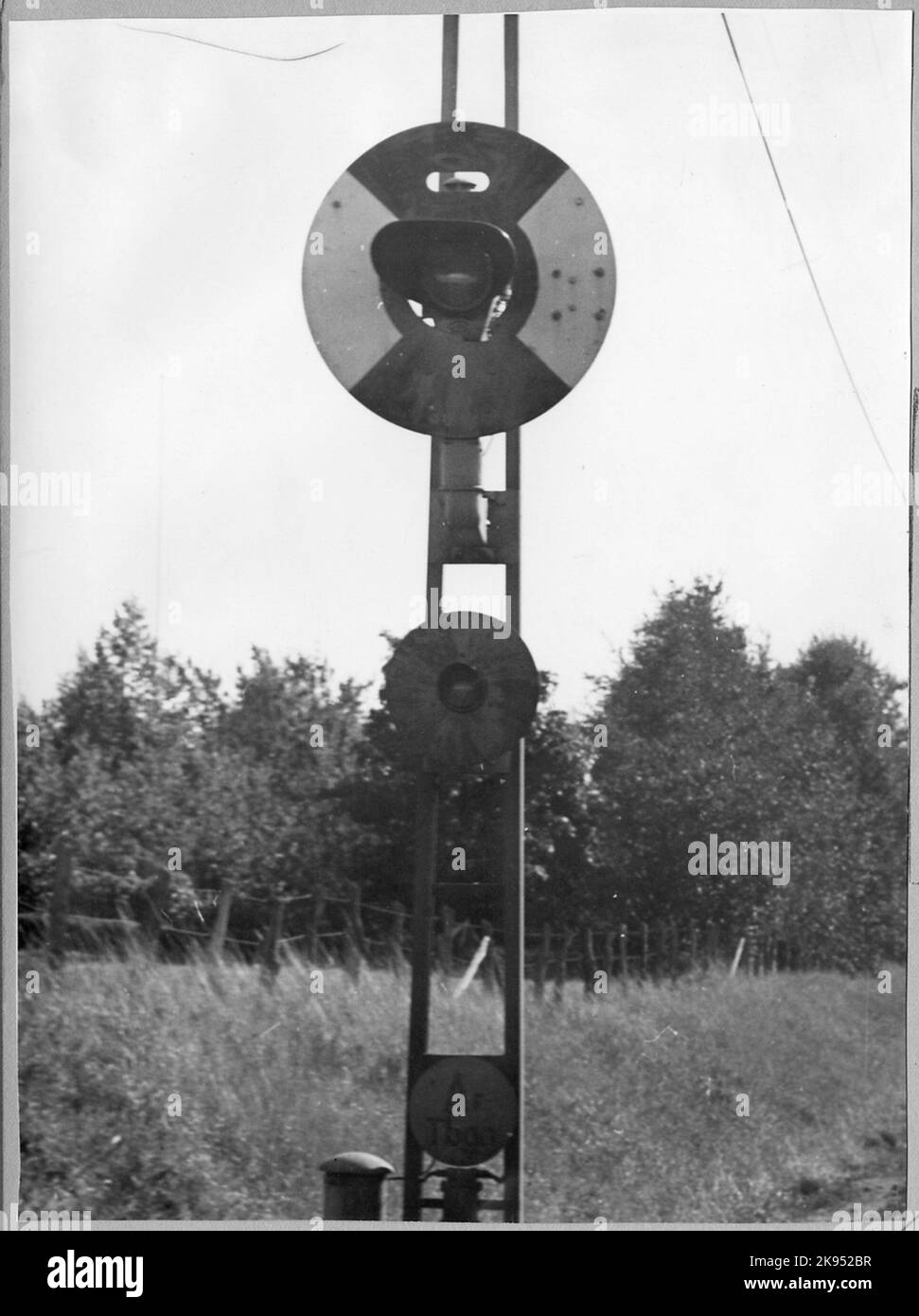 Signal train transportation Black and White Stock Photos & Images - Alamy