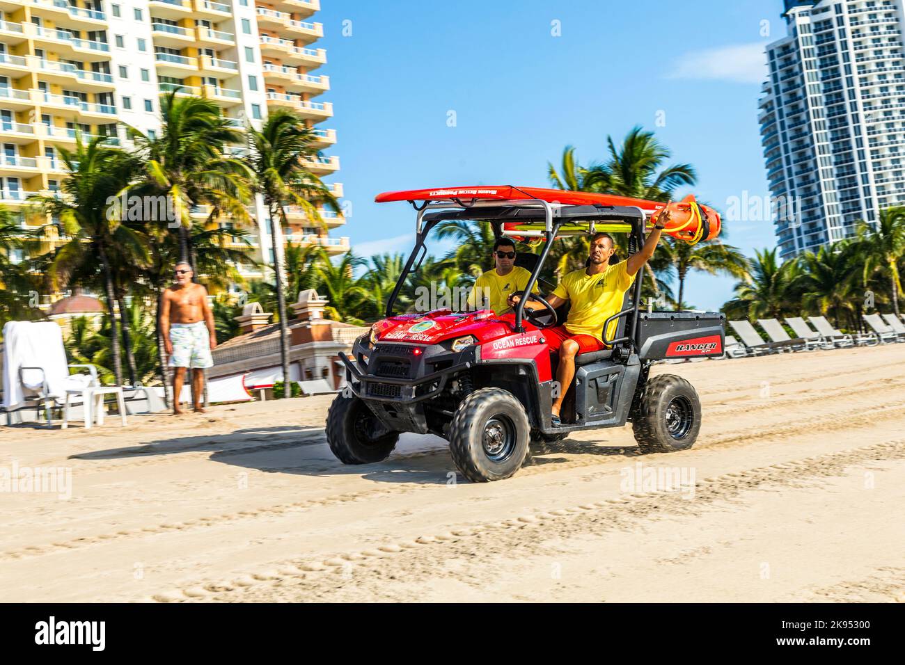 Baywatch sign hi-res stock photography and images - Alamy