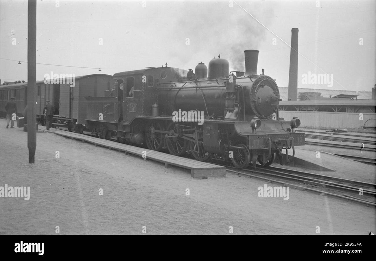 Blekinge Coast Courts, BKB Lok 13 with wagons Stock Photo - Alamy