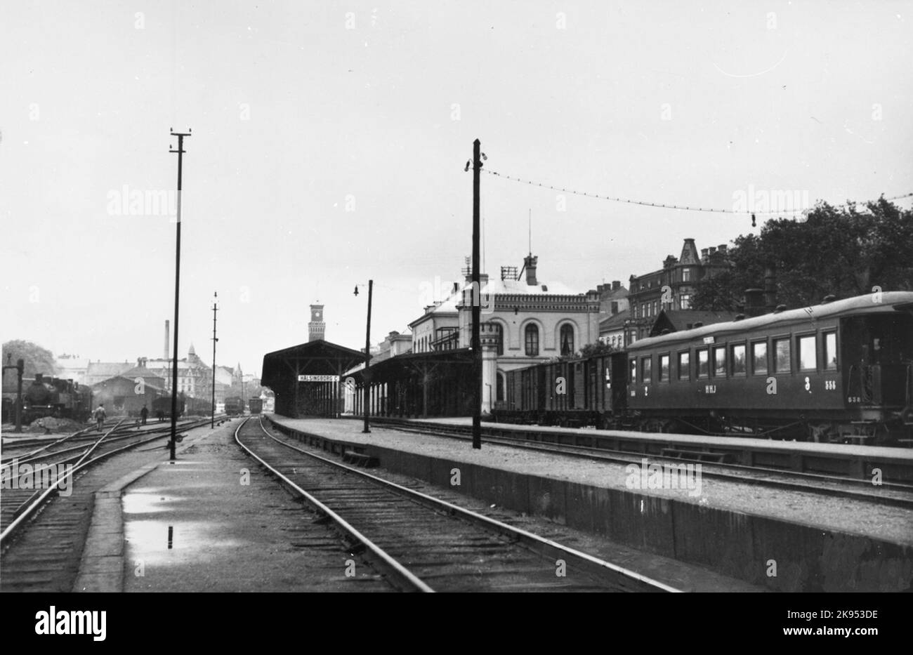 Helsingborg Central Station Stock Photo - Alamy