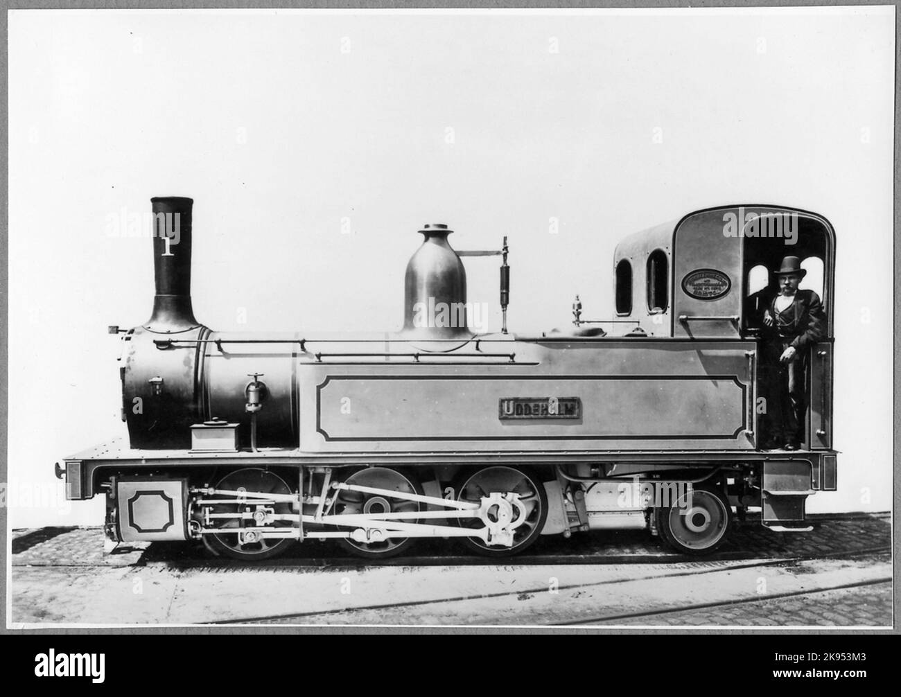 Nordmark - Klarälven Railway, NKLJ LOK 4 "Bengt Geijer Stock Photo - Alamy