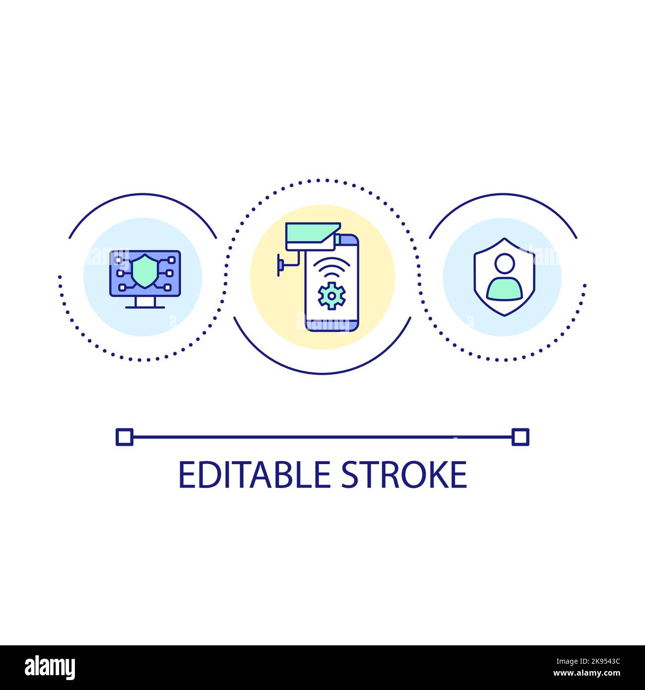 Personal information data application Cut Out Stock Images & Pictures ...