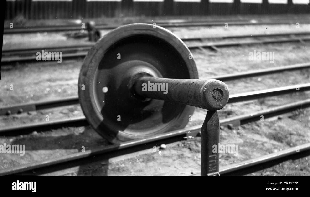 Köping-Outtersberg Railway. Kuj nm 193, shoulder fracture Stock Photo ...