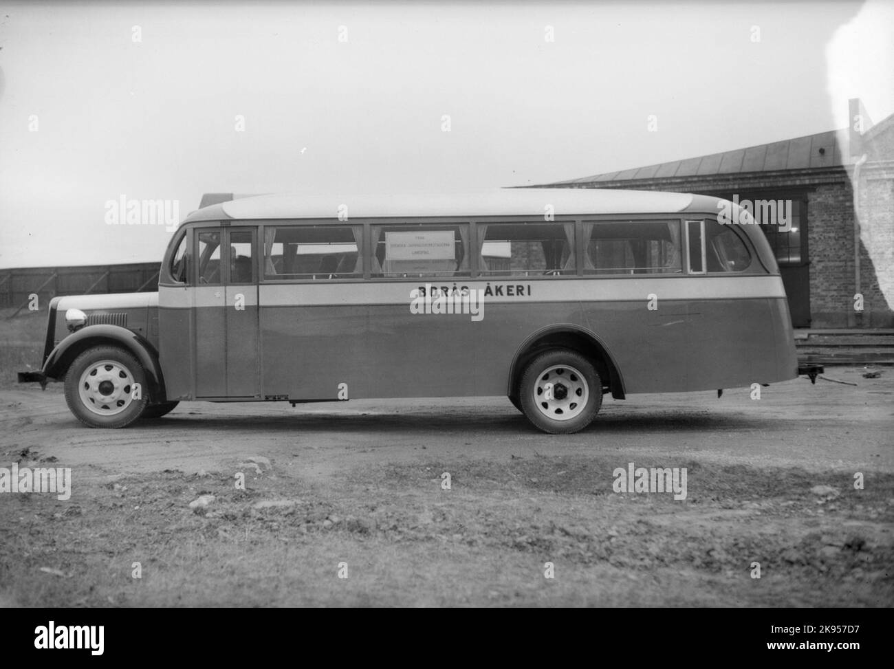 Delivery photo of Volvo B 11 bus manufactured for Borås haulage. Body ...