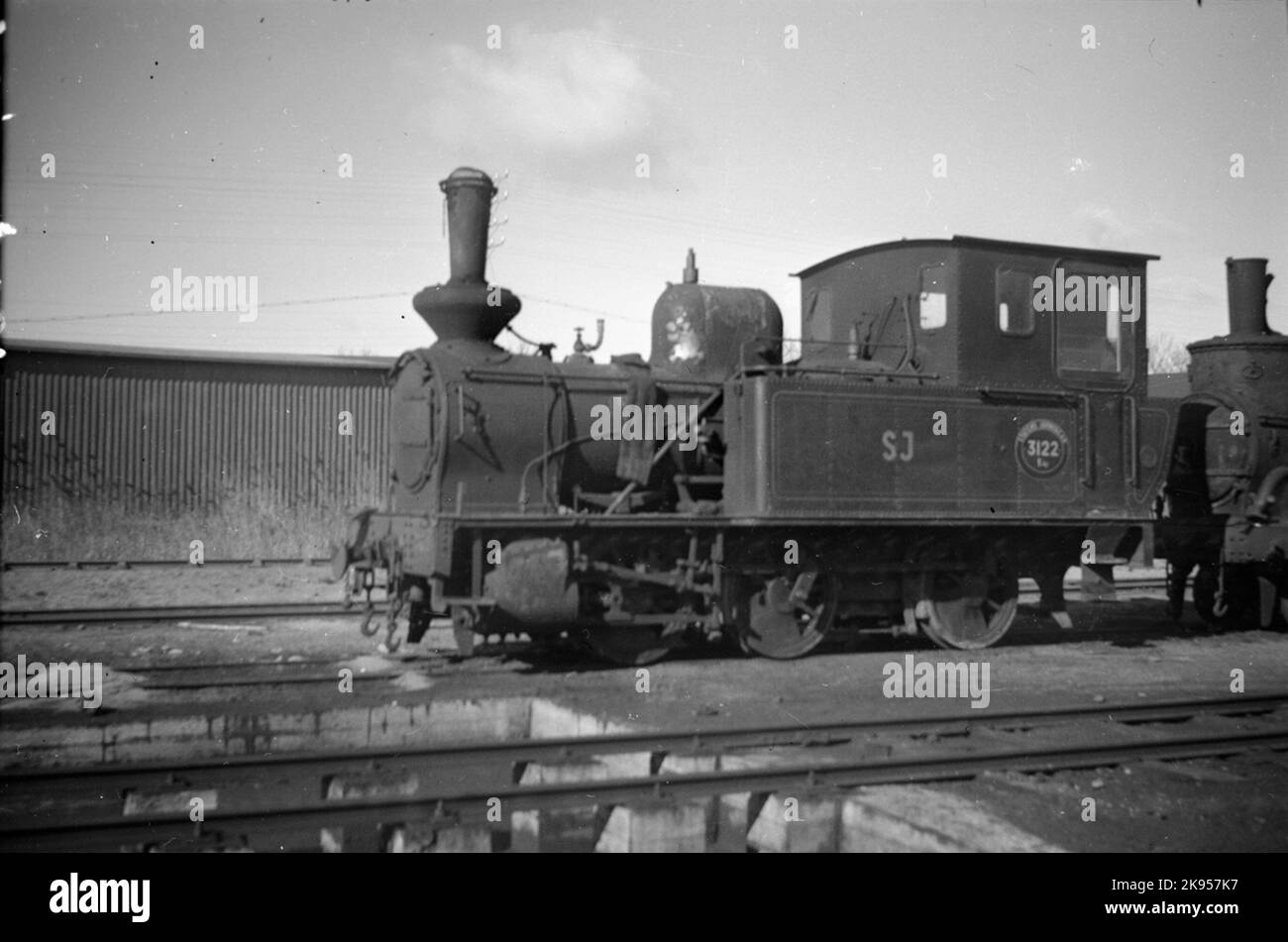 State railways. SJ K4P 3122 Stock Photo - Alamy