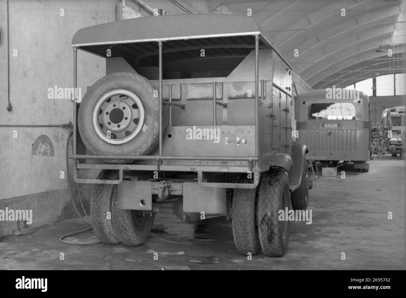 Tractor body type Bragon for air defense play made by Bofors Stock ...