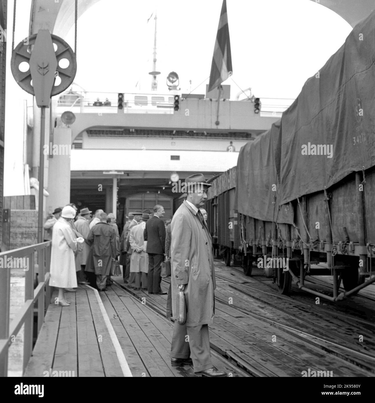 Train ferry Day in Trelleborg Stock Photo - Alamy