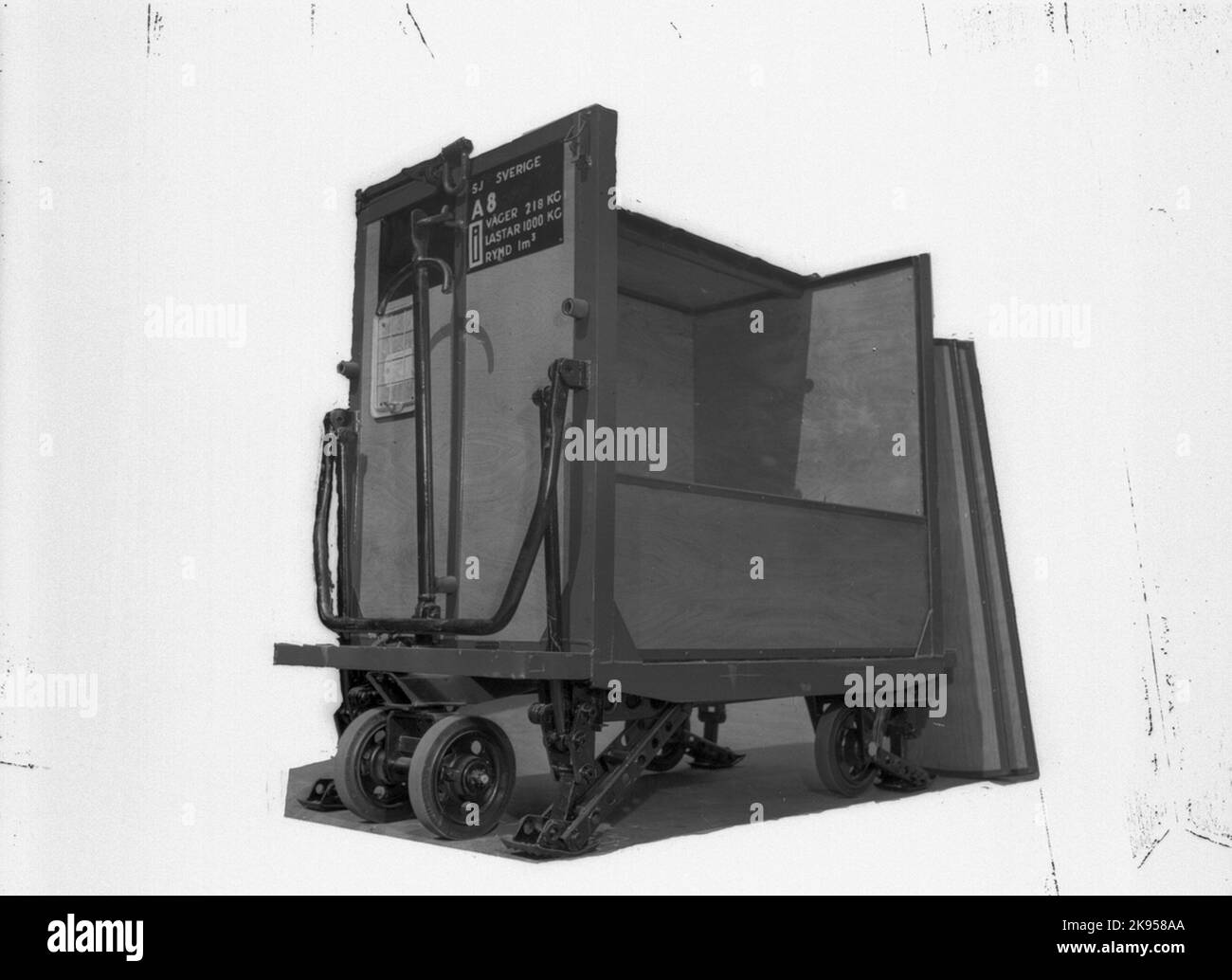 Train containers Black and White Stock Photos & Images - Alamy