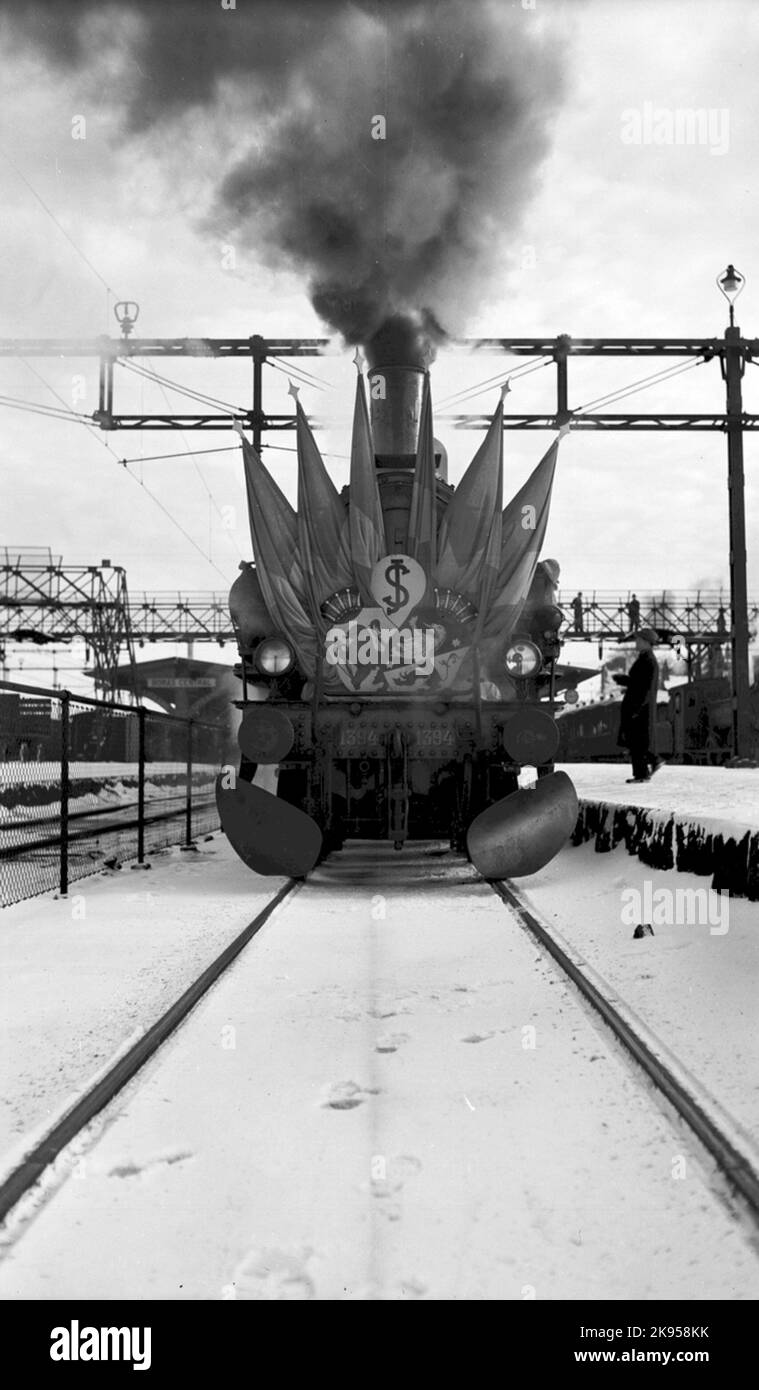 The State Railways, SJ J 1394. From the opening of the railway route ...